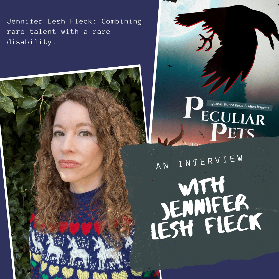 WIHM: Jennifer Lesh Fleck: Combining rare talent with a rare disability ...